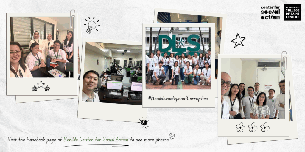 Wear White Against Corruption – Benilde SDG Center